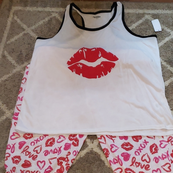 Joe Boxer | Intimates & Sleepwear | Pjs Pajamas Kisses Love Super Cute ...